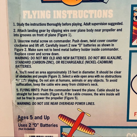 Toys | New Vintage Sky Command Plane | Poshmark